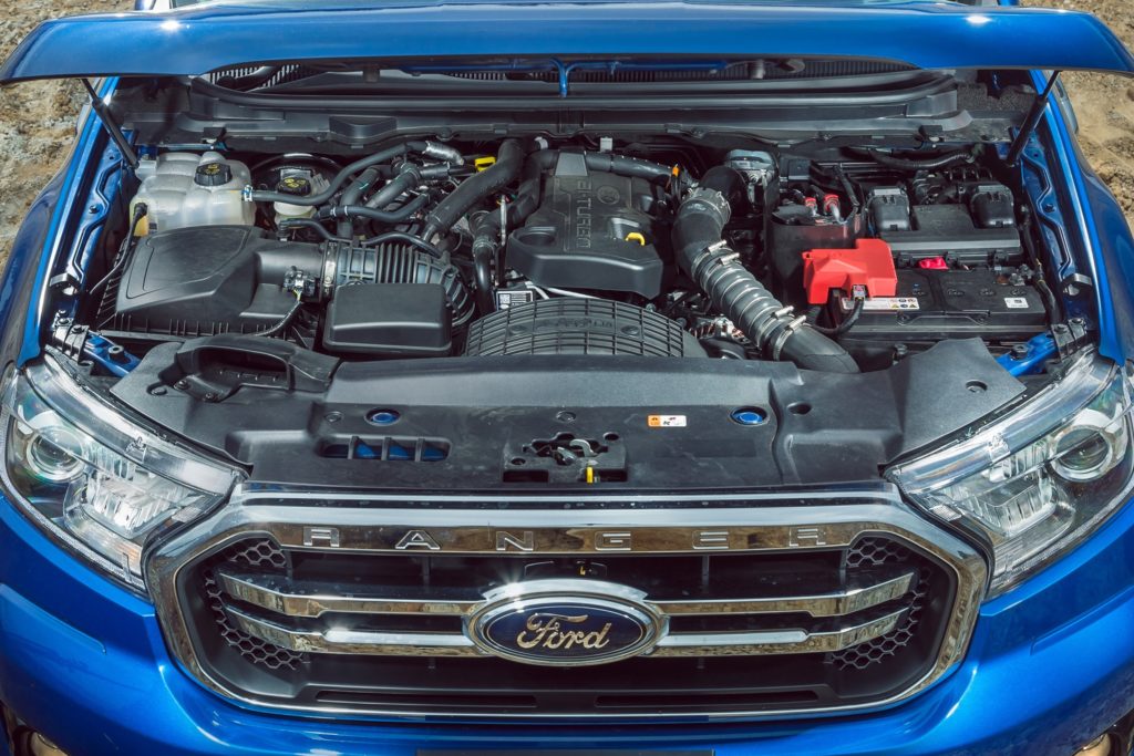 2019 Ford Ranger Wildtrack engine and drive